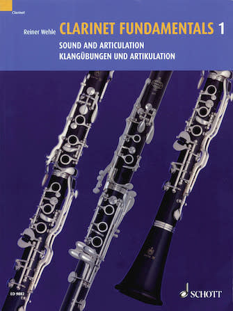 Clarinet Fundamentals Vol. 1 (Sound and Articulation) – Twigg Musique