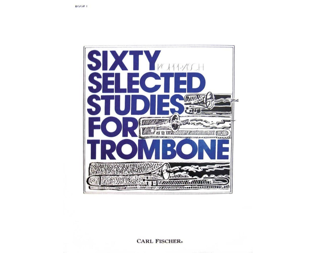 Sixty Selected Studies for Trombone - Book 1 – Twigg Musique